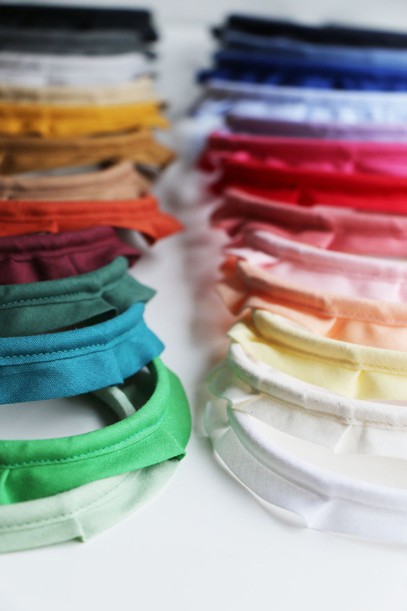 French Blue- Solid Crown Headband – Eva's House
