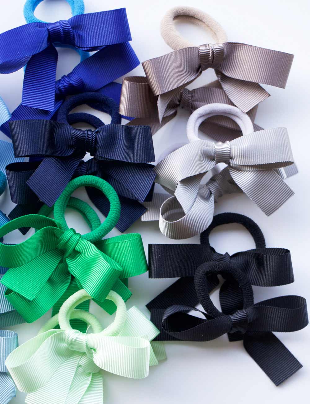 small navy bows
